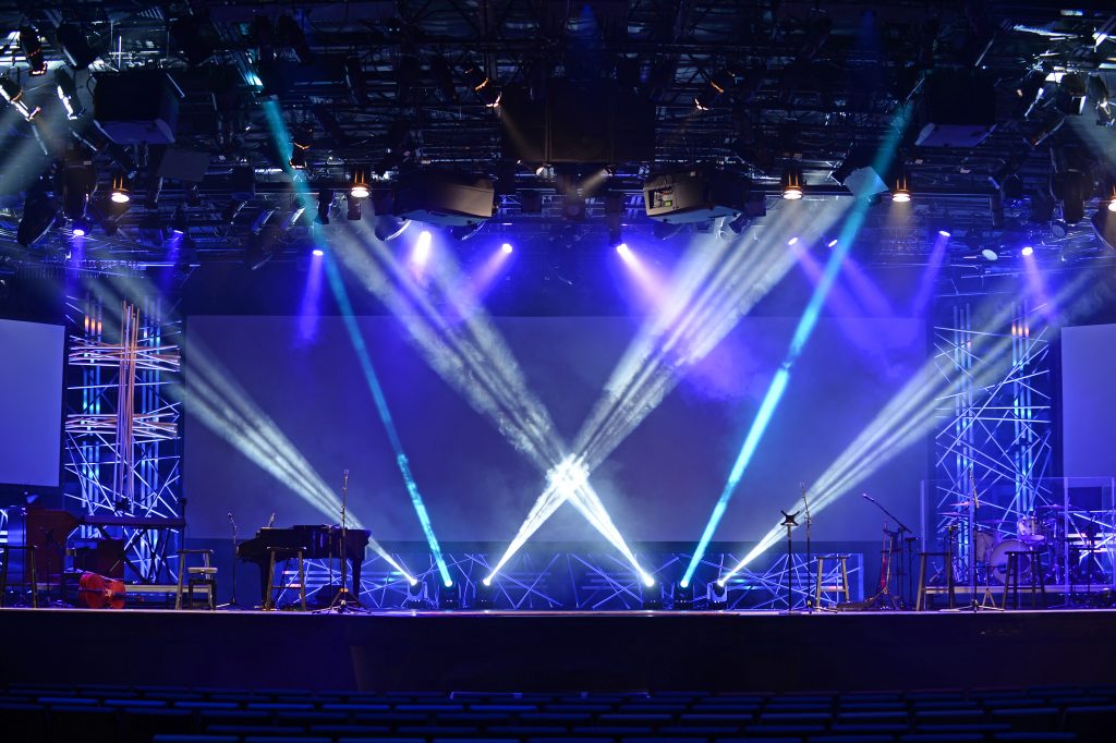 Professional Stage Lighting - Ovation Latin Band
